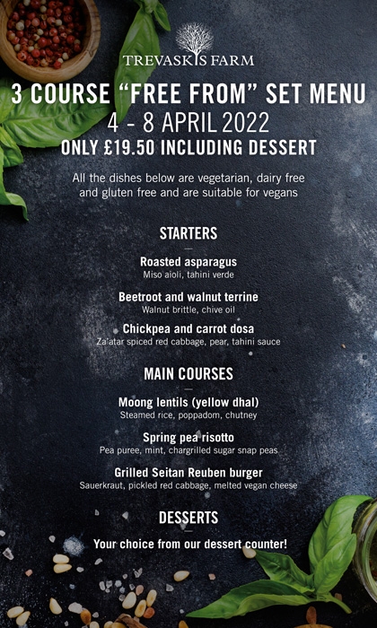 Trevaskis Farmhouse Kitchen Restaurant open from 8:30am every day ...